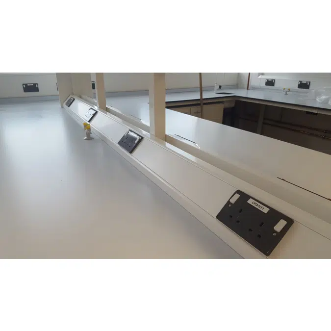 BIM objects - Free download! Bench Trunking PVC-U | BIMobject