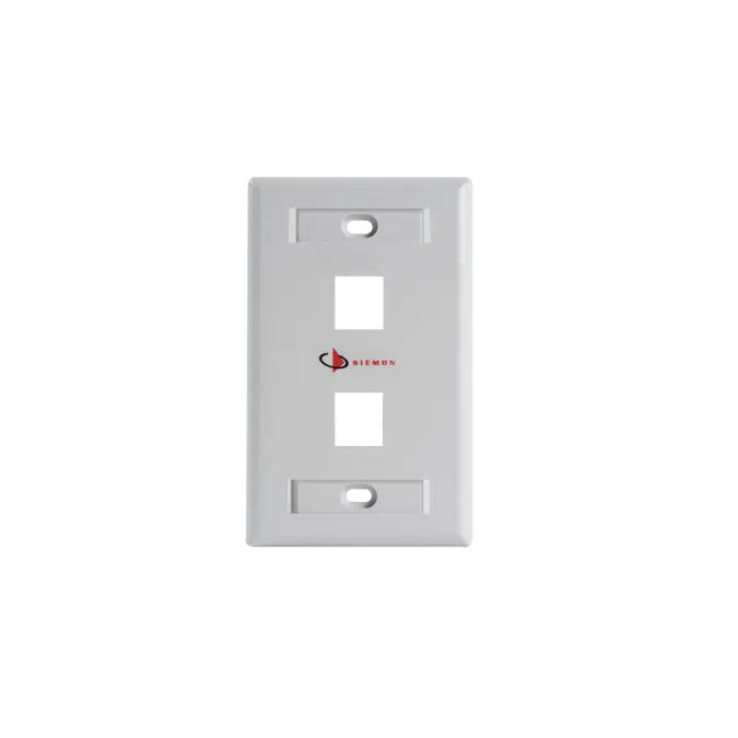 BIM objects - Free download! MAX Faceplates - Keystone | BIMobject