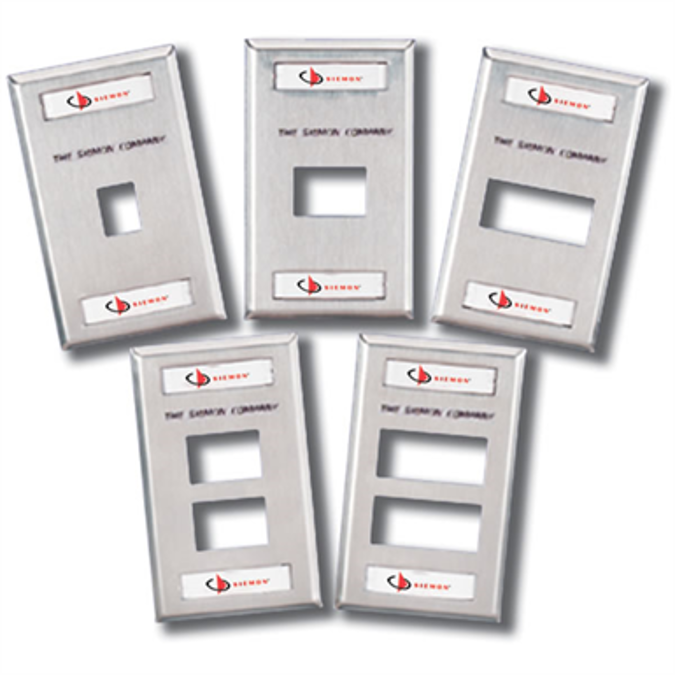 BIM objects - Free download! Stainless Steel MAX Faceplates | BIMobject