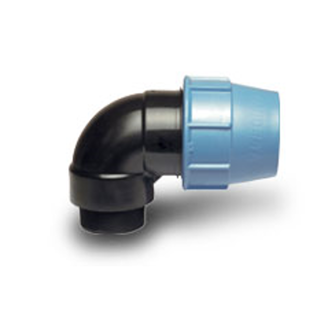 Objetos BIM - ¡Descarga gratis! PP Couplings, elbow 90 degrees, male ...