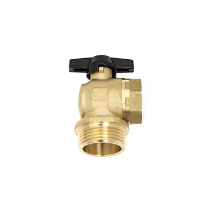 BIM objects - Free download! Ball valves angle, DZR brass | BIMobject