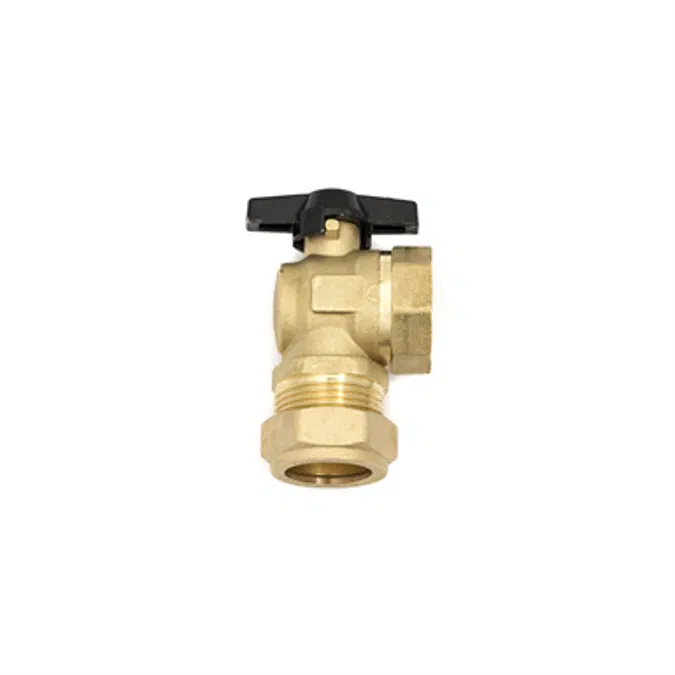 BIM objects - Free download! Ball valves angle, DZR brass | BIMobject