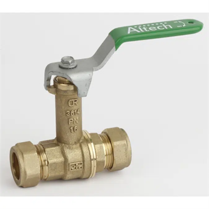 BIM objects - Free download! Ball Valves AL 3614, DZR Brass | BIMobject
