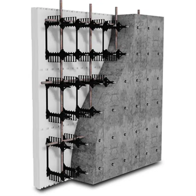 BIM objects - Free download! BuildBlock Hardwall Concrete Faced (ICFs ...