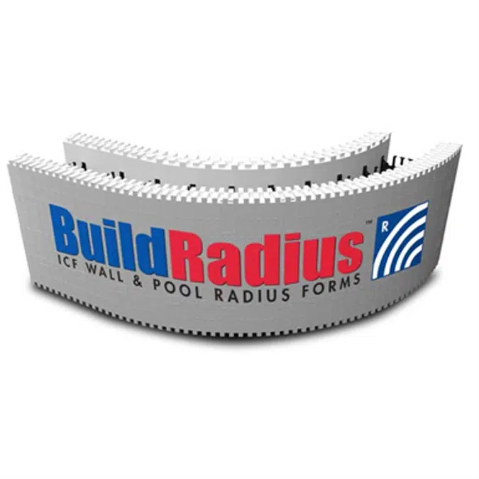 BIM objects - Free download! BuildRadius 4' 6" ICF Radius Forms | BIMobject