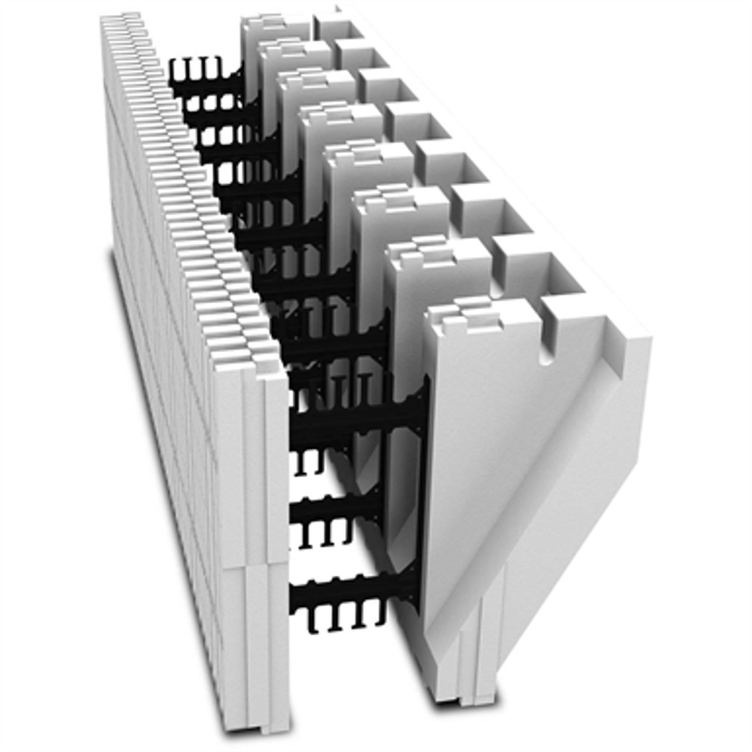 BIM objects - Free download! BuildBlock Insulating Concrete Forms (ICFs ...