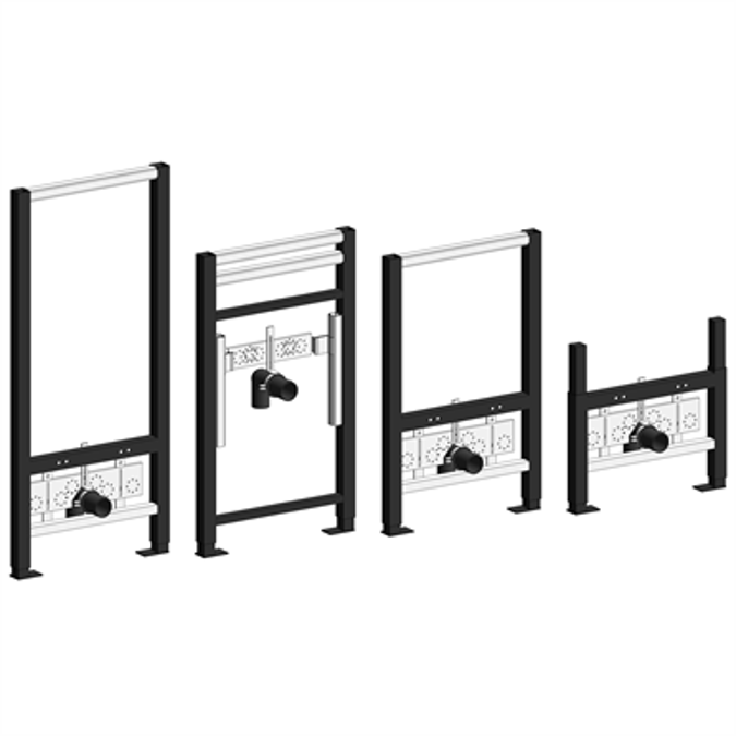 BIM objects - Free download! BATHROOM FRAMES - BIDET | BIMobject