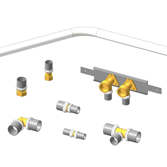 BIM-objekter – gratis download! VALSIR PEXAL® BRASS | BIMobject