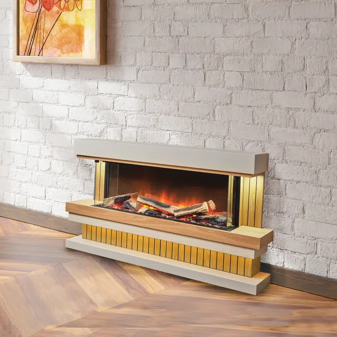 BIM objects - Free download! Elara Suite with Base Electric Fireplace ...