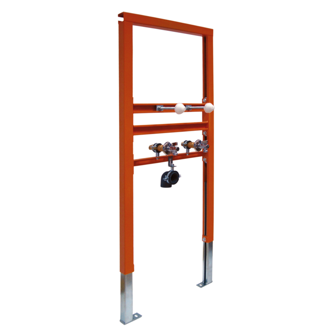 BIM objects - Free download! Washbasin frame support | BIMobject