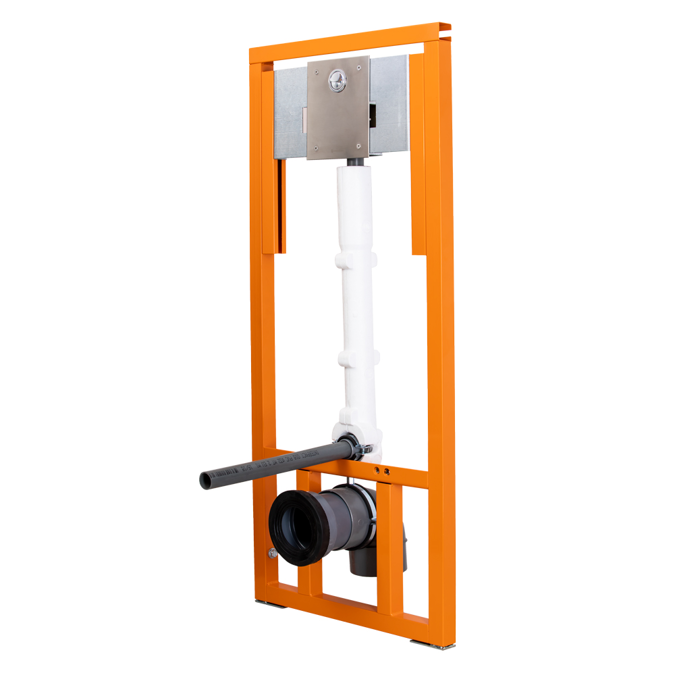 BIM objects - Free download! Adjustable frame support for lavatory with ...