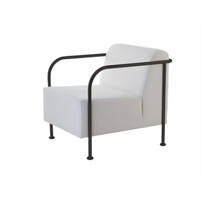 BIM objects - Free download! Bridge lounge chair | BIMobject