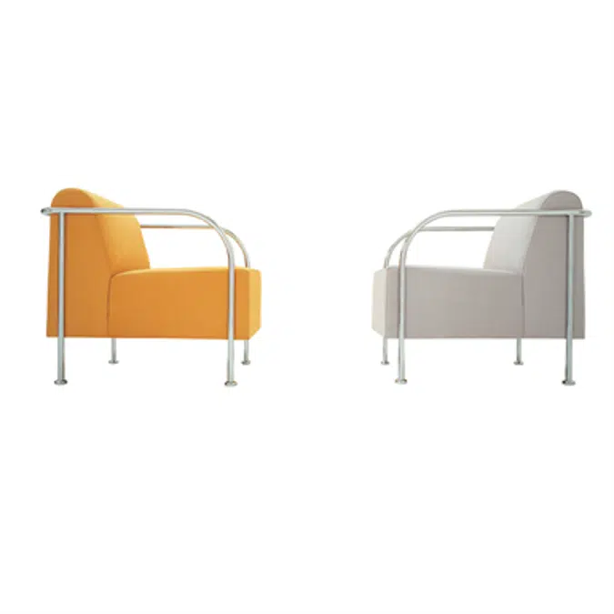 BIM objects - Free download! Bridge lounge chair | BIMobject