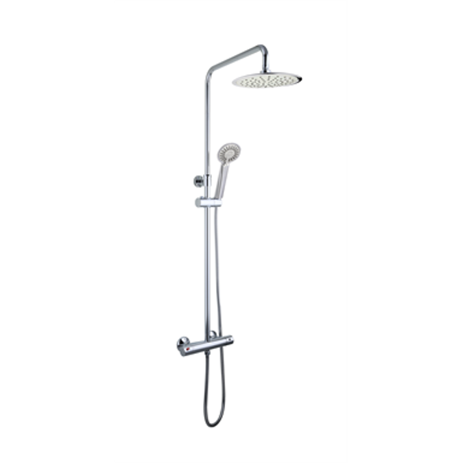 Объекты BIM - Скачать бесплатно! HAFELE Shower column with thermostatic ...