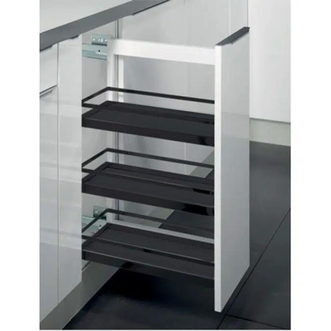 BIM objects - Free download! HAFELE Storage Fittings Base Unit Pull-Out ...