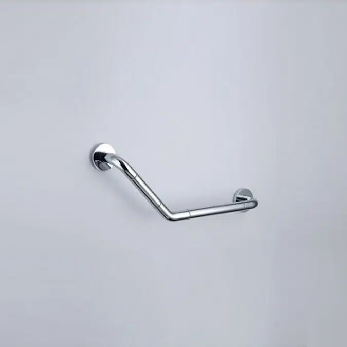 BIM objects - Free download! HAFELE Handrail for toilet SUBSIDIARY 580. ...