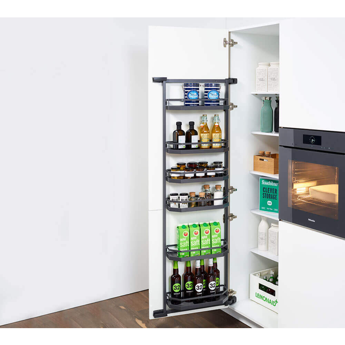 BIM objects - Free download! HAFELE Storage Fittings Tandem Side ...