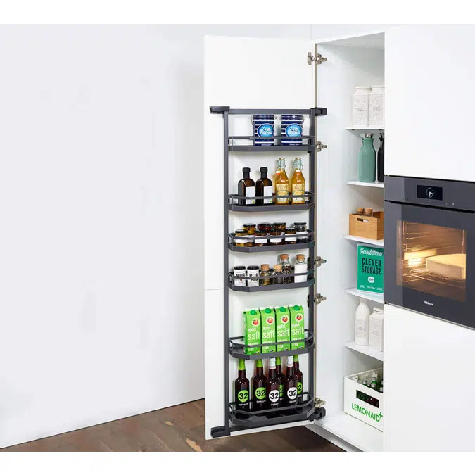 BIM objects - Free download! HAFELE Storage Fittings Tandem Side ...
