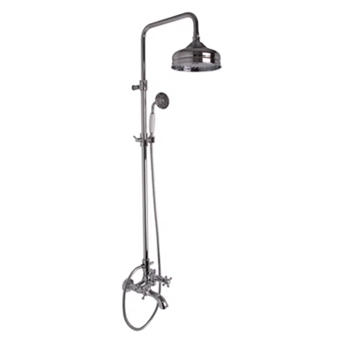BIM objects - Free download! HAFELE Shower column with mixer 589.10.342 ...