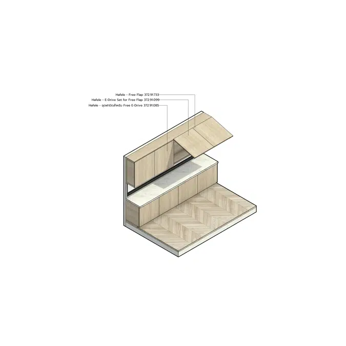 BIM objects - Free download! Accessible Kitchen | BIMobject