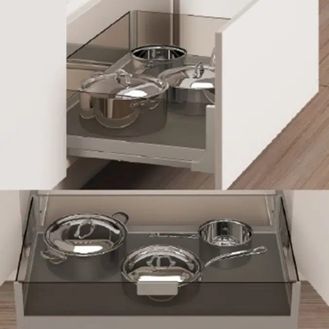 BIM objects - Free download! HAFELE Starke Series - Pull-out Basket For ...