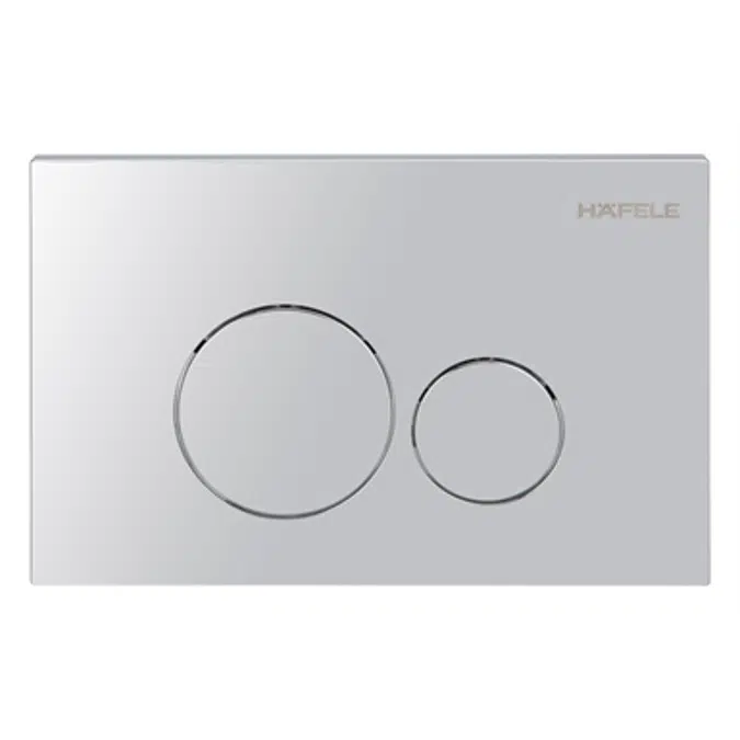 BIM objects - Free download! HAFELE Actuator plate-mechanical control ...