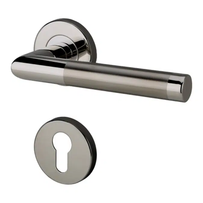 BIM objects - Free download! HAFELE Wooden Swing Door Lever Handle PC ...