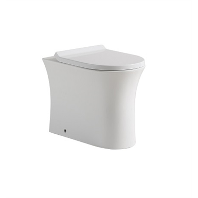 BIM objects - Free download! HAFELE Wall face toilet NILE | BIMobject