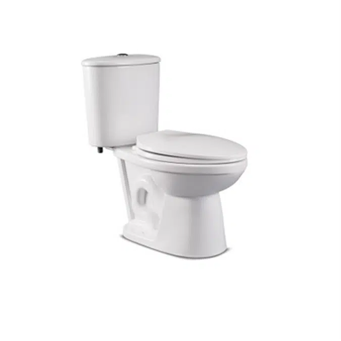 BIM object - ดาวน์โหลดฟรี! HAFELE Two piece toilet CIRINO | BIMobject