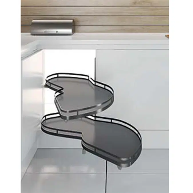 BIM objects - Free download! HAFELE Storage Fittings Pull-out slide ...