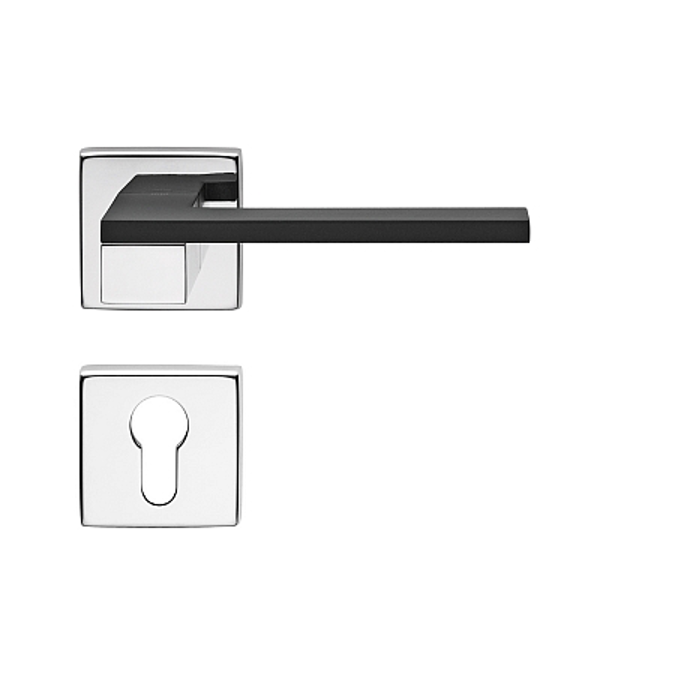 BIM objects - Free download! HAFELE Wooden Swing Door Lever Handle PC ...
