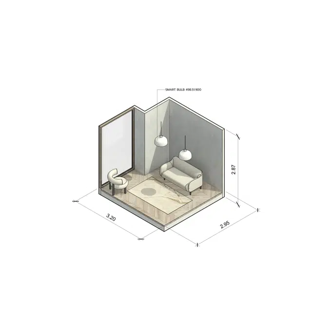 BIM objects - Free download! Living room pet friendly | BIMobject