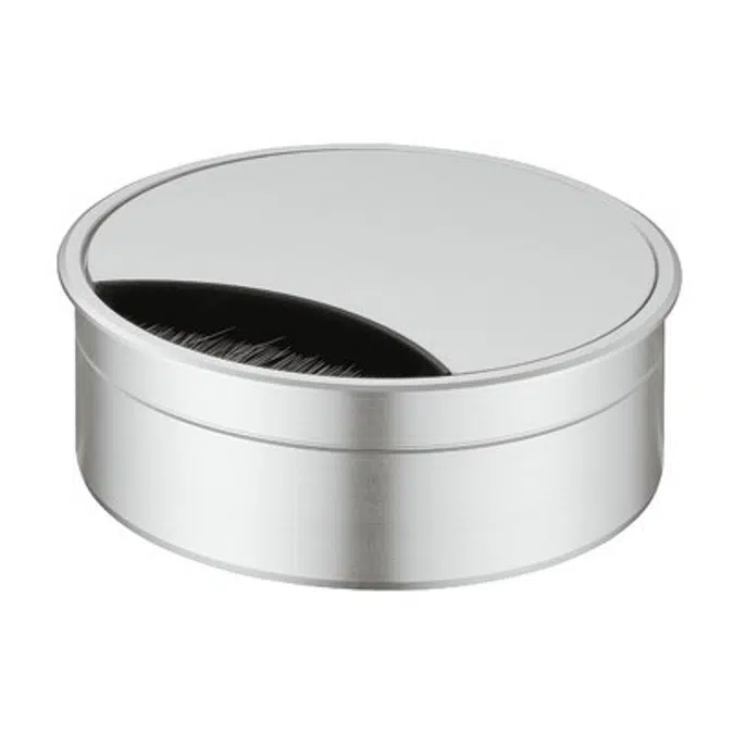 Objetos BIM - ¡Descarga gratis! HAFELE Cable Outlets Aluminium Round ...