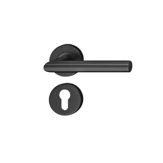 BIM objects - Free download! HAFELE Wooden Swing Door Lever Handle PC ...