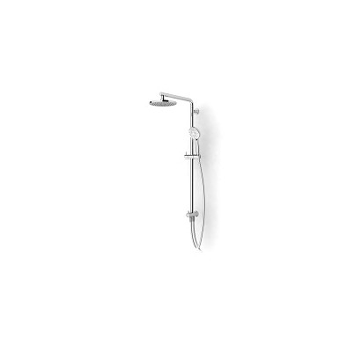 BIM objects - Free download! HAFELE Shower column with diverter | BIMobject
