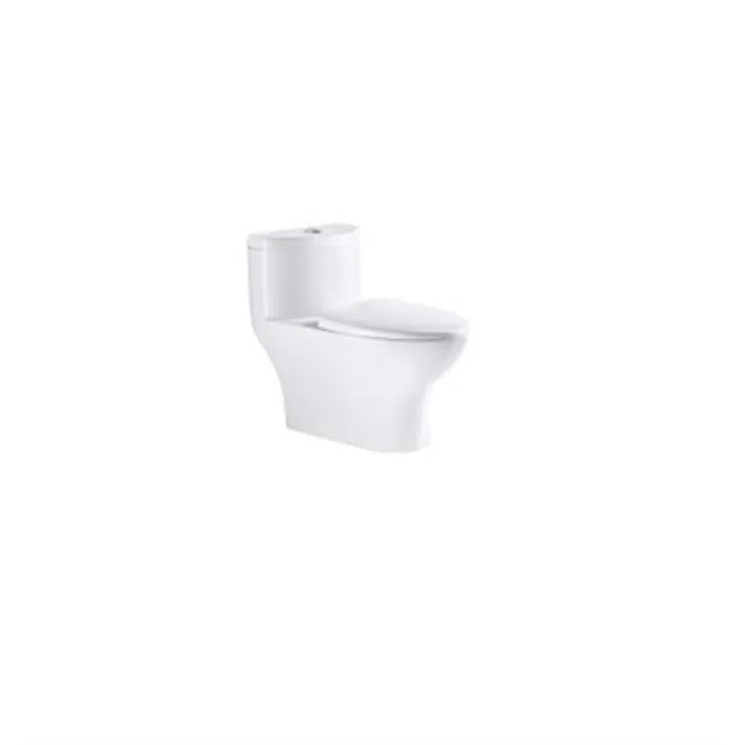 BIM objects - Free download! HAFELE One piece toilet KAPPA | BIMobject