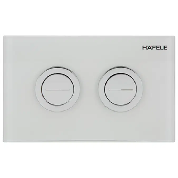 BIM objects - Free download! HAFELE Actuator plate-mechanical control ...