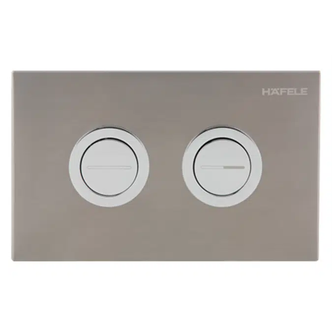 BIM objects - Free download! HAFELE Actuator plate-mechanical control ...