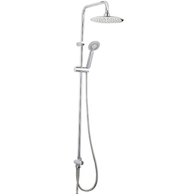 BIM objects - Free download! HAFELE Shower column with diverter 589.34. ...