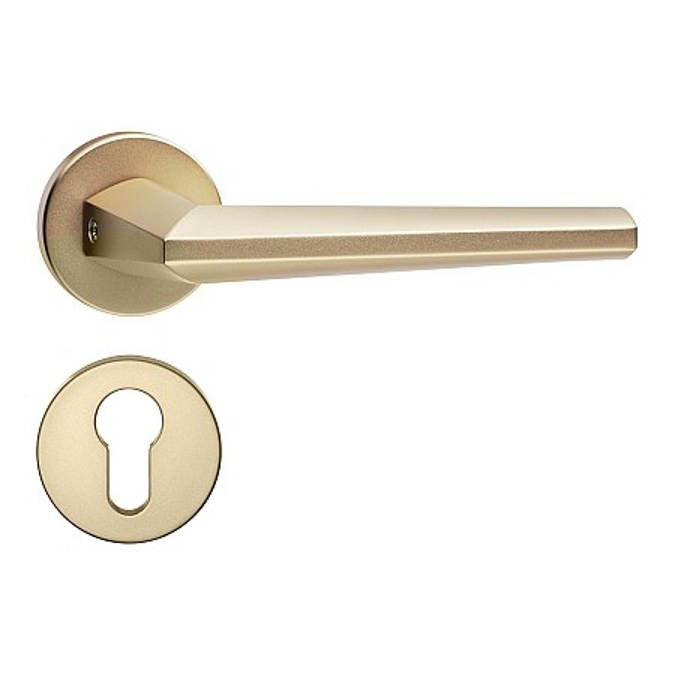 BIM objects - Free download! HAFELE Wooden Swing Door Lever Handle PC ...
