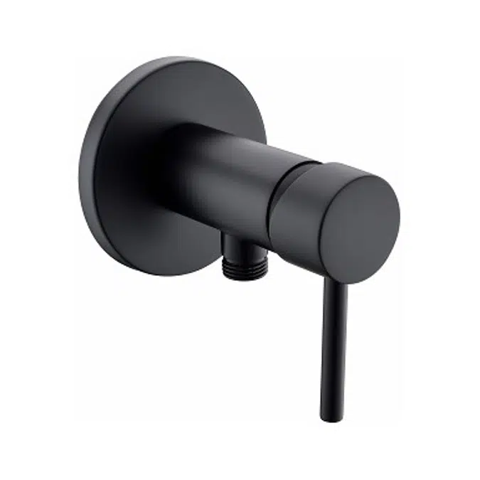 BIM objects - Free download! HAFELE Single shower tap exposed ...