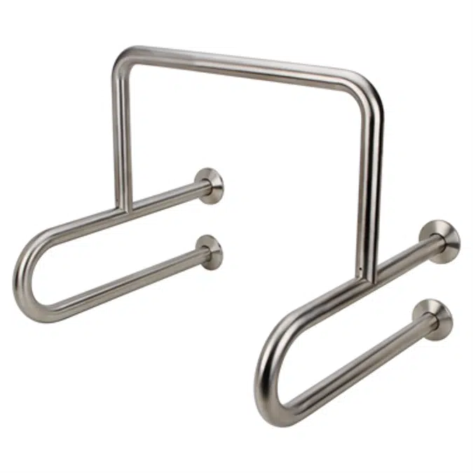 BIM objects - Free download! HAFELE Handrail for urinal SUBSIDIARY 980. ...