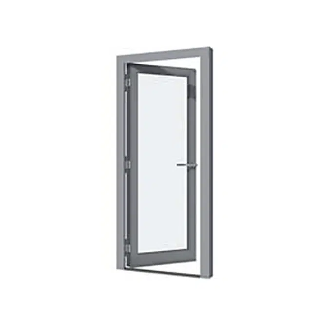 BIM objects - Free download! Security Door 500 (ihd) | BIMobject