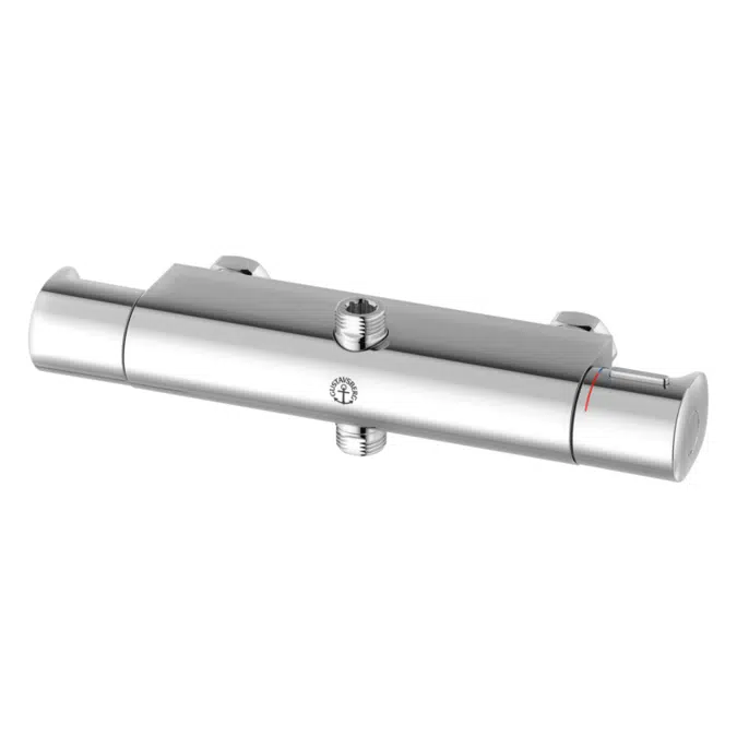 BIM objects - Free download! Shower connection up and down, 150 c-c ...