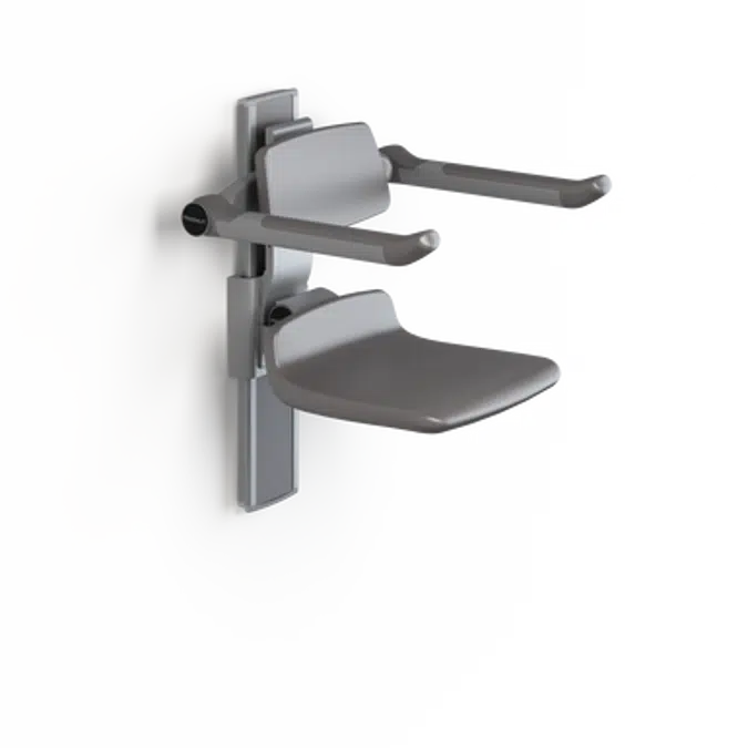 BIM objects - Free download! Pressalit PLUS Shower Seat 310 | BIMobject