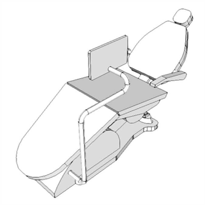 BIM objects - Free download! D3320 - Chair, Operating, Dental | BIMobject