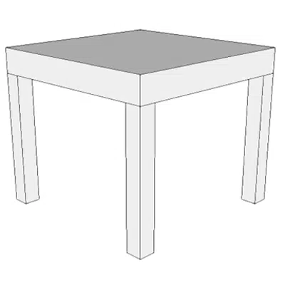 BIM objects - Free download! wood table | BIMobject