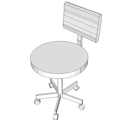BIM objects - Free download! bar stool | BIMobject