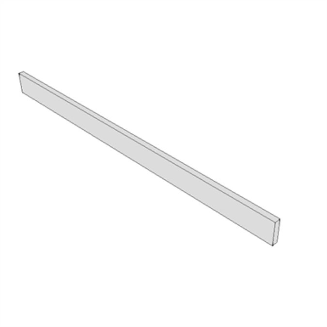 BIM objects - Free download! C0041 - Rail, Apron | BIMobject