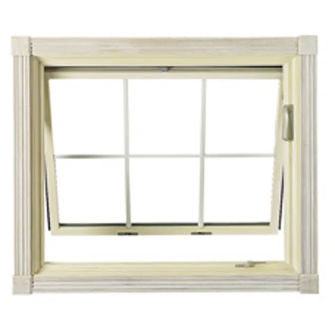 Objetos BIM - ¡Descarga gratis! ProLine® Awning Window, Clad Exterior ...